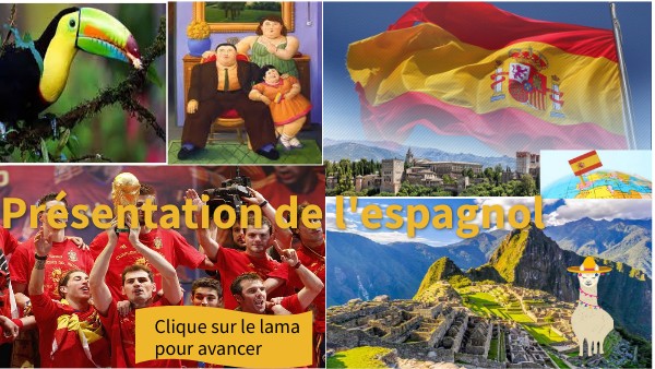 Présentation de l'espagnol en classe de 6ème | Genially