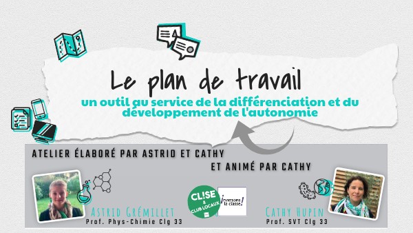 ILC 19-05-21 : Plans de travail | Genially