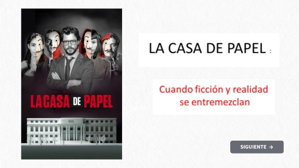 la casa de papel | Genially