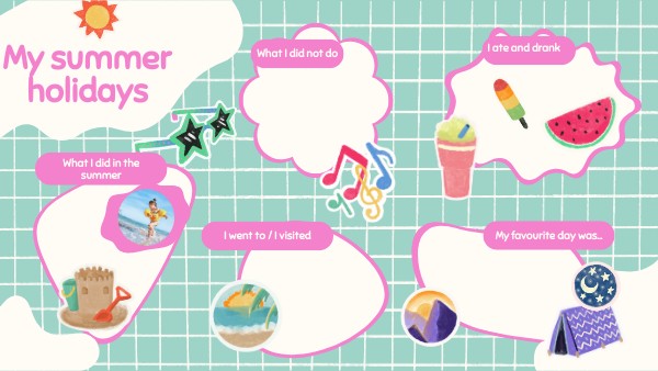 MY SUMMER HOLIDAYS | Genially