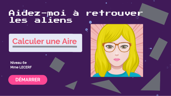 6ème - Calculer une aire (aliens)