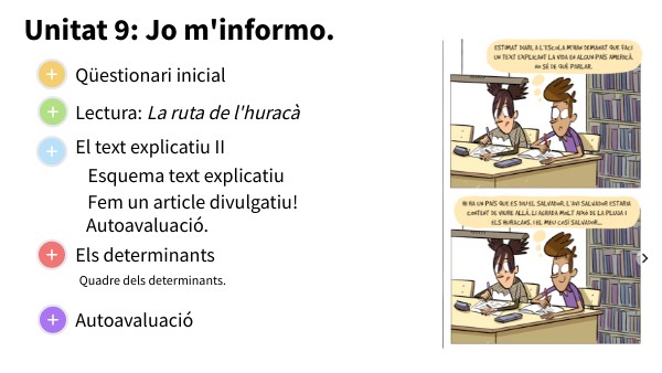 Unitat 9: Jo m'informo.