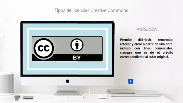 Tipos de licencias Creative Commons | Genially