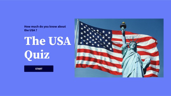 The USA quizz | Genially