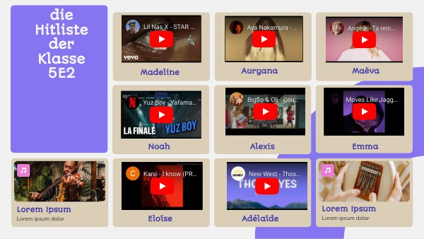 AUDIO GALLERY | Genially