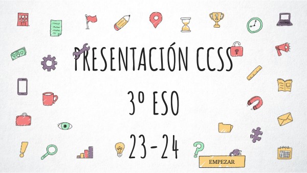 PRESENTACIÓN CCSS 3º | Genially
