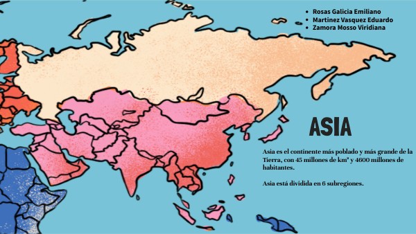 MAPA ASIA | Genially