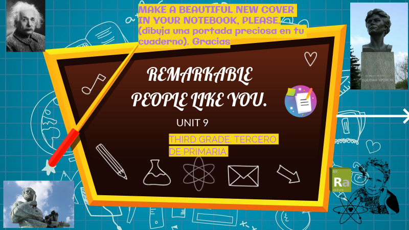 TERCERO.UNIT 9.REMARKABLE PEOPLE | Genially