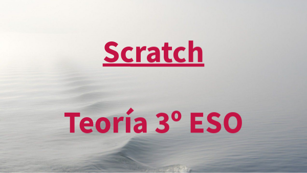 Teoria Scratch 3º ESO | Genially