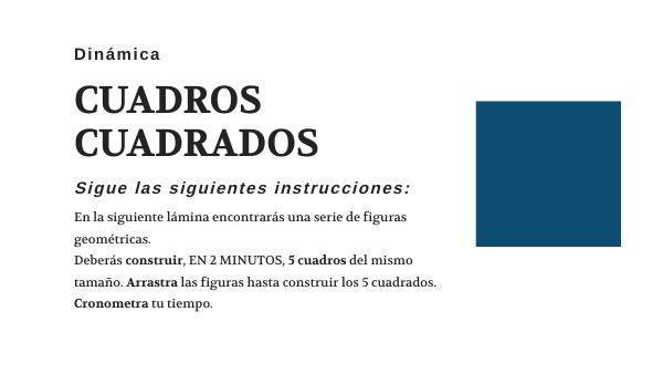 Cuadros cuadrados | Genially