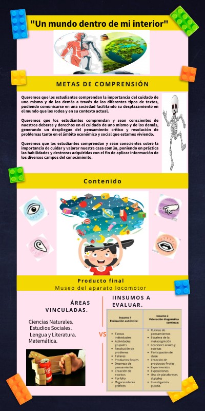 Infografía Un mundo dentro de mi interior | Genially