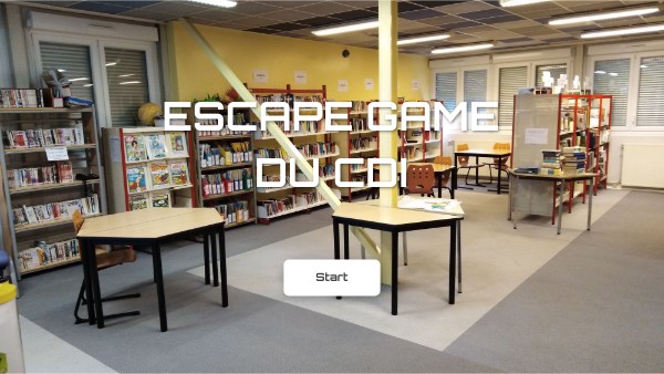 Escape game CDI | Genially