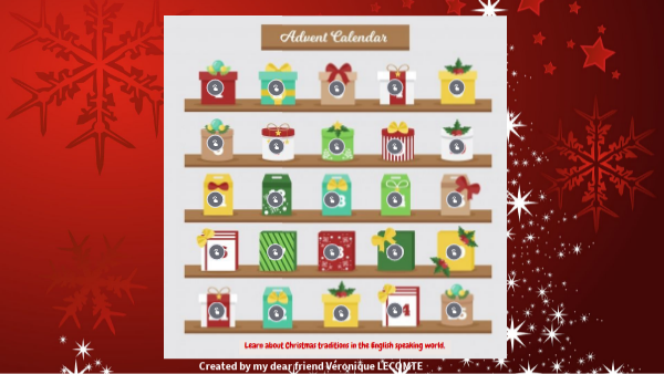 Advent calendar (Christmas traditions) | Genially