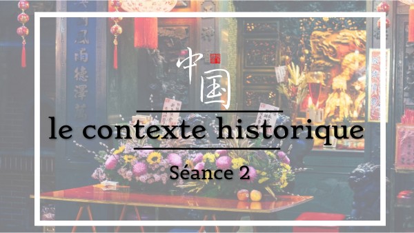 contexte culturel | Genially