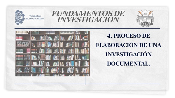 Proceso de elaboración de una investigación documental | Genially