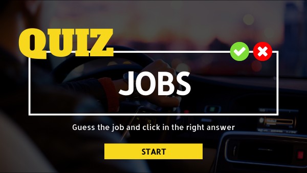 IMAGES QUIZ Guess the job | Genially