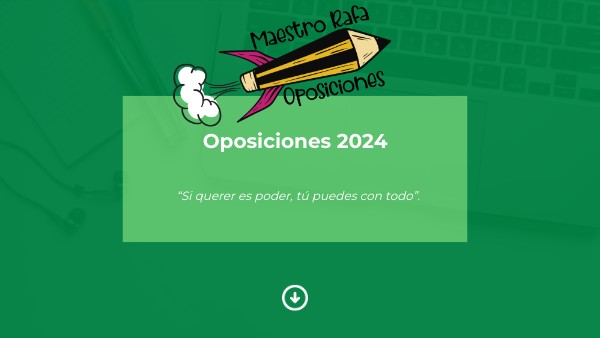 Presentación Maestro Rafa Oposiciones