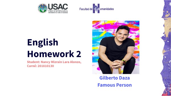 English Homework 2 2912 | Genially