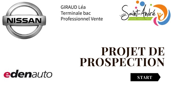 Projet de prospection | Genially