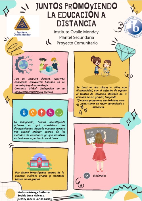 Póster Proyecto Comunitario | Genially