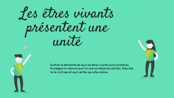 L'unité des êtres vivants par C.Pernot | Genially