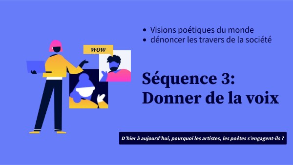 Séquence 3 Donner de la voix | Genially