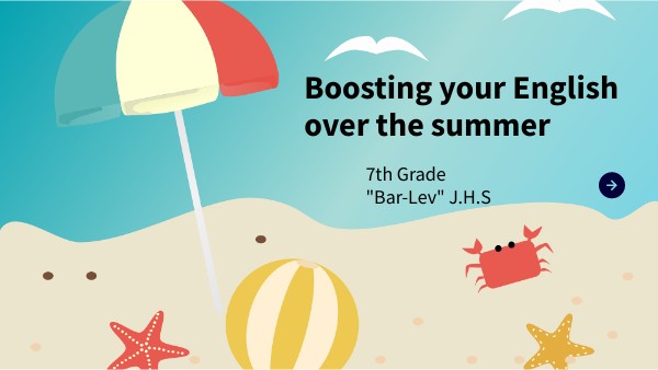 Boosting Your English over the summer