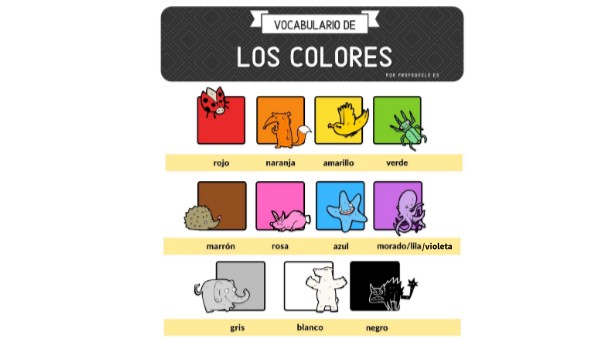 Los colores | Genially