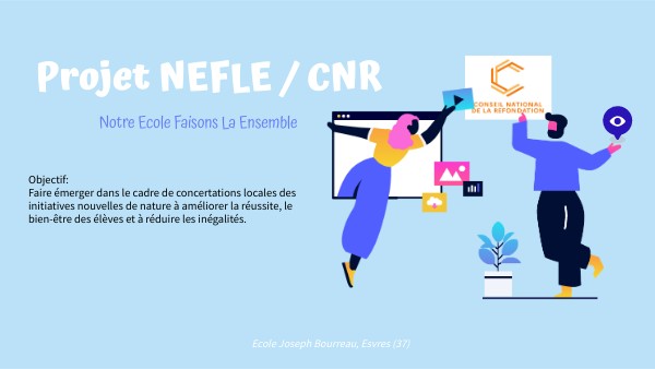 Projet NEFLE CNR | Genially