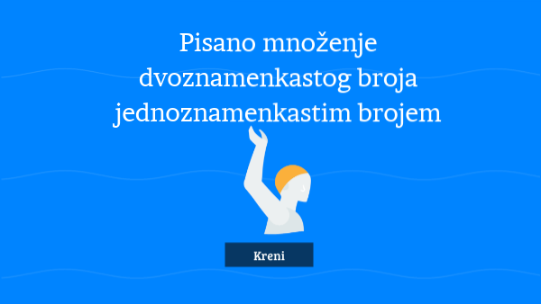 4.r - pisano množenje 1znam. brojem