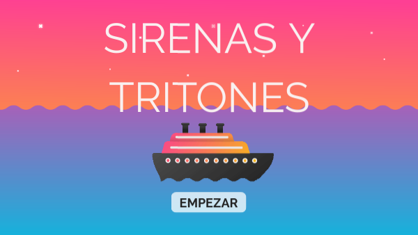 SIRENAS Y TRITONES