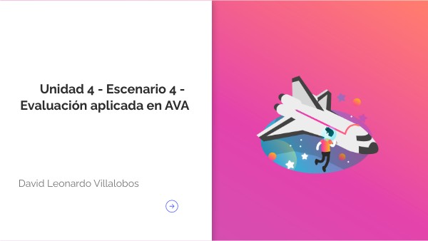 Evaluación aplicada en AVA