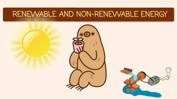 Renewable and non-renewable energy sources | Genially