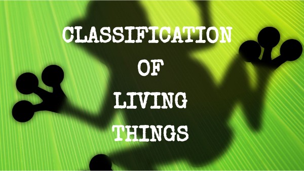 Classification of living things | Genially