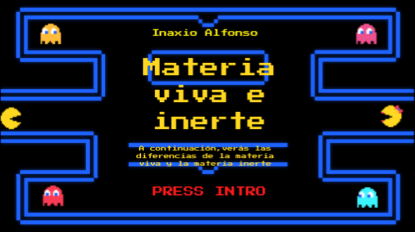 Pac-Man de la materia