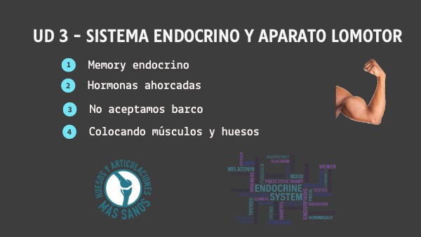 UD 3 - Sistema endocrino y aparato locomotor | Genially