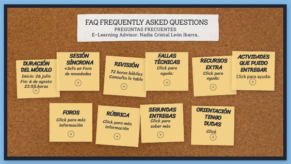 FAQ Recuperación del Módulo 07 | Genially