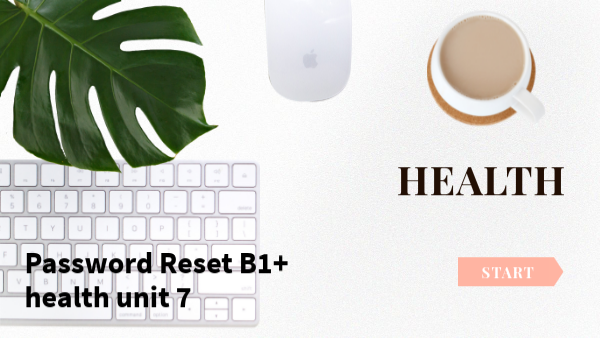 unit 7 health revision