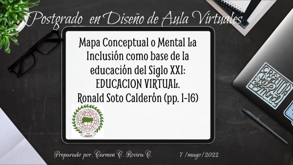 MAPA MENTAL - EDAV 700 | Genially