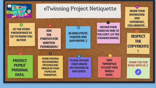 etwinning project Netiquette