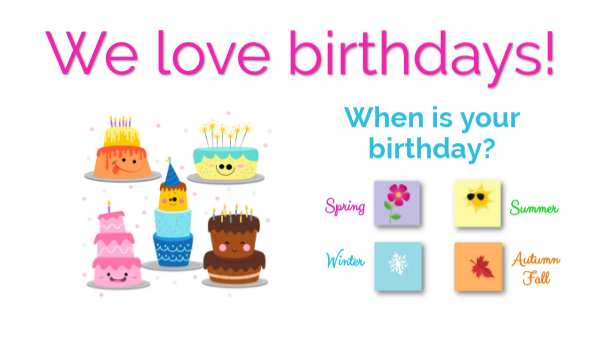 Birthdays | Genially