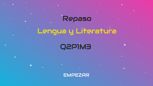 Repaso Q2P1M1 | Genially