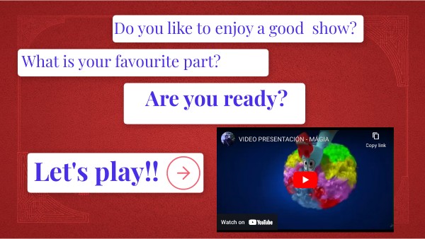 MAGIC ENGLISH WEEK EPO | Genially