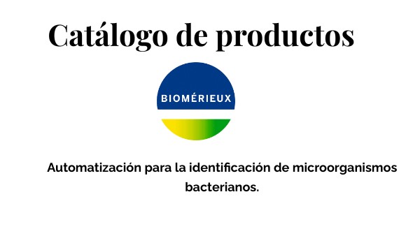 Catalogo de productos Biomerieux | Genially