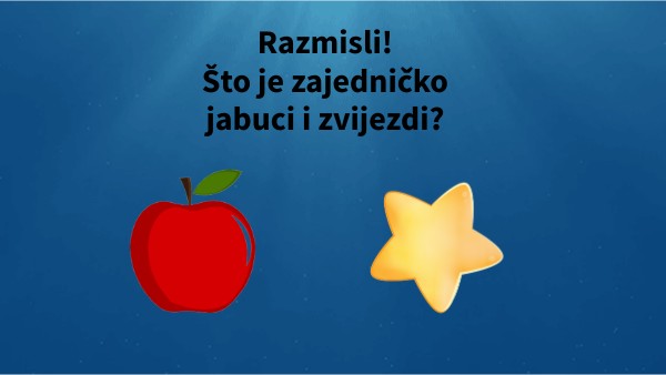 Kako je jabuka dobila svoju zvijezduTATION | Genially