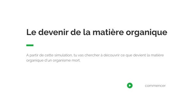 Les décomposeurs (6°)