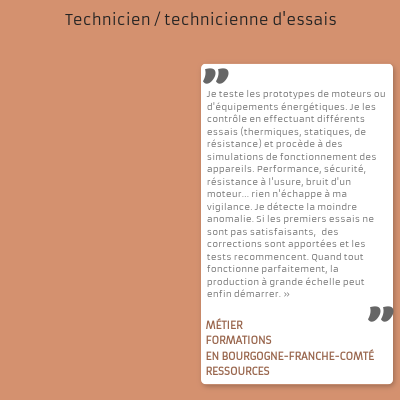 technicien d'essais | Genially