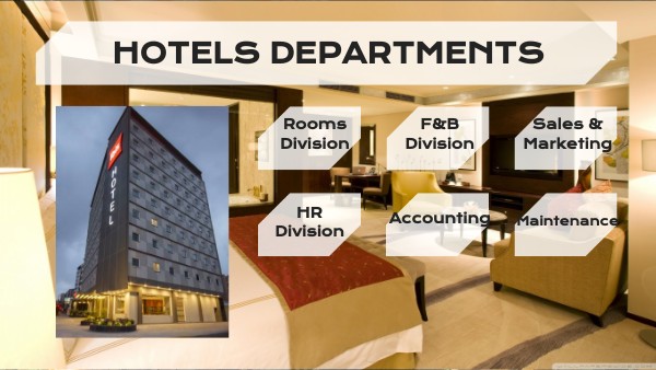 Hotels Departments