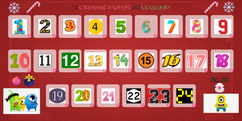 CALENDARI ADVENT CLASS DOJO | Genially