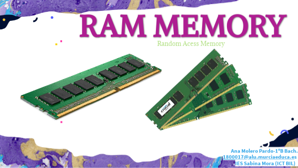 R.A.M. memory